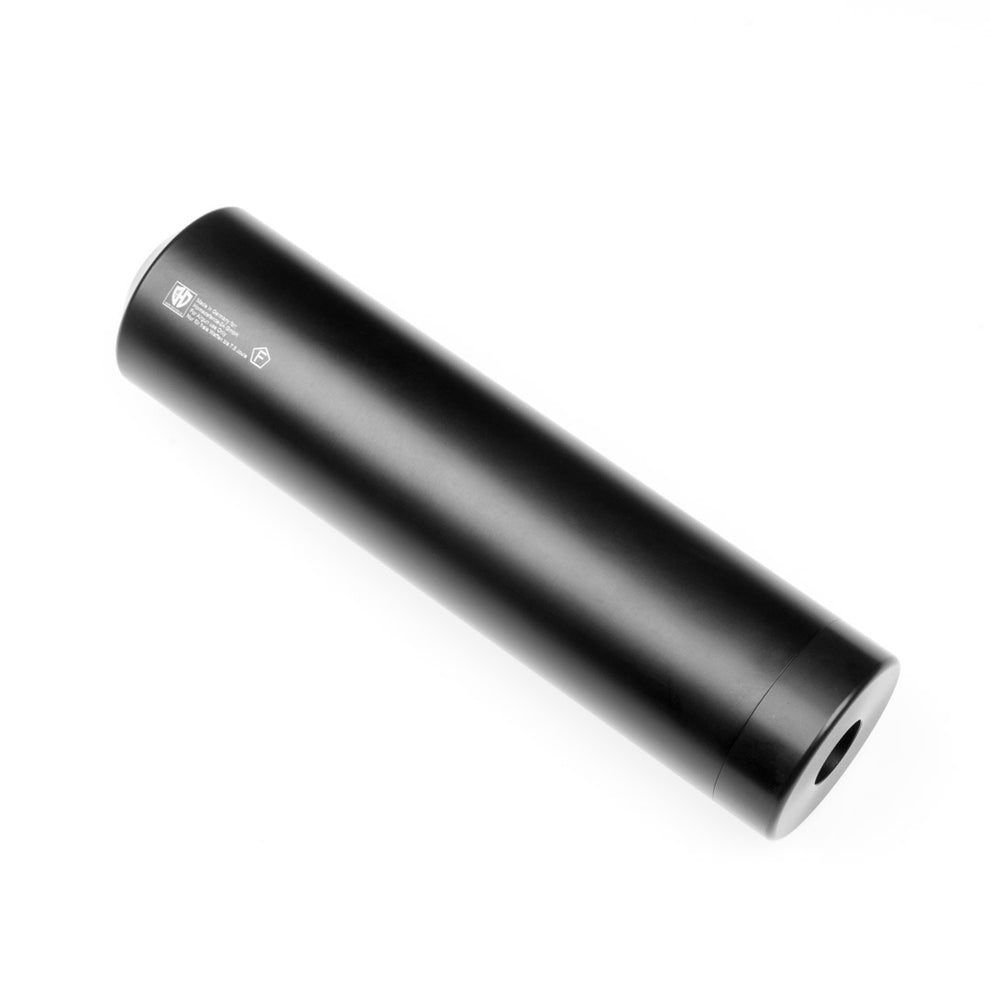 SCHALLDÄMPFER | SILENCER Thread 22x1,5 | CNC | SCHWARZ | L 20cm | HDX6 ...