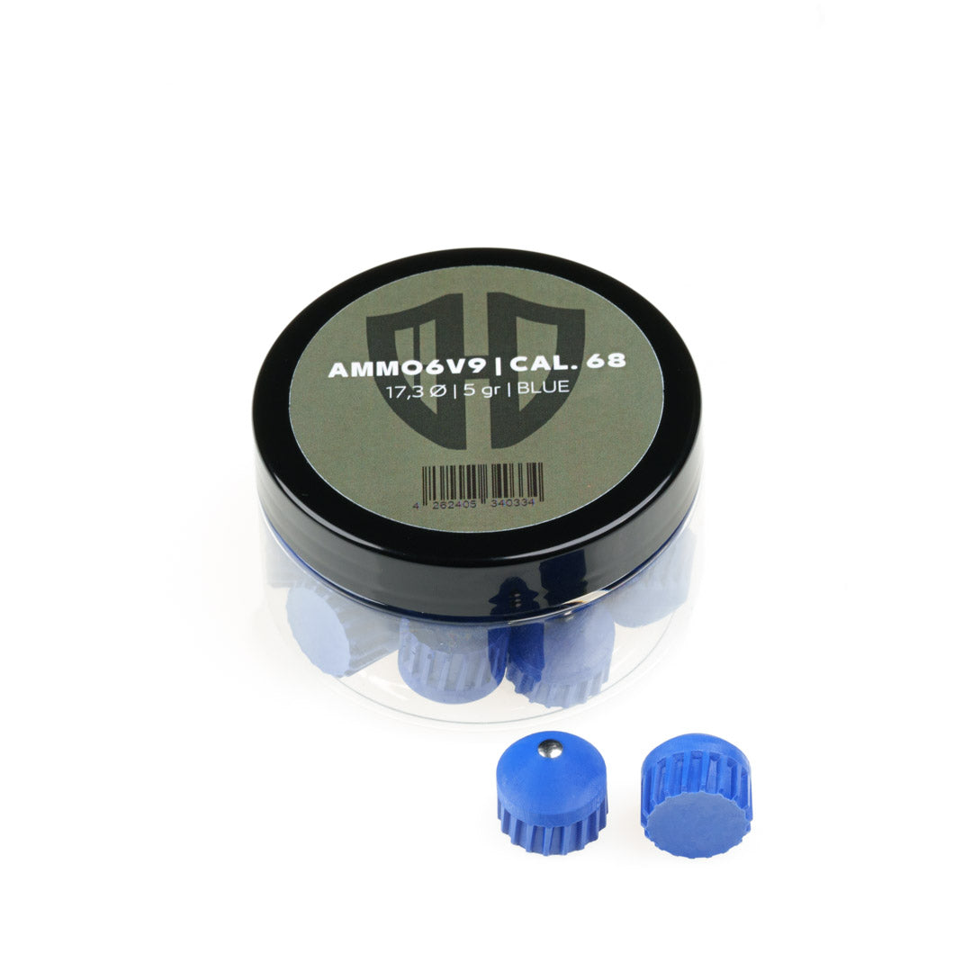 Ammo Ammo6v9 | HDR.68 | Blue 5g | POLYURETHANE | cal 68 – HomeDefence ...